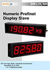 DN119/NN Large Format Display PROFINET 100mm - Control Devices