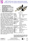 G103 Linear Position Sensor - Positek - Control Devices Thailand