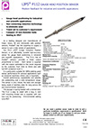 P112 Linear Position Sensor - Positek - Control Devices